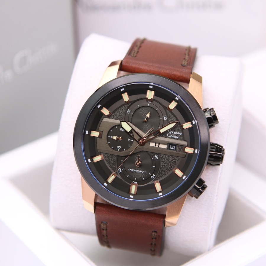 Jual ORIGINAL Jam Tangan Pria Alexandre Christie AC 6562 / AC6562 ...