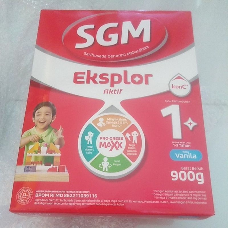 Jual susu sgm eksplor aktif 1+ 3+ 5+ plus ananda 900gr 600gr 1 kg ...