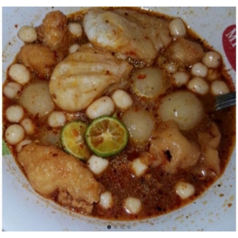 Jual baso aci isi ayam paket 14 bungkus baso 12 butir komplit bumbu dll ...