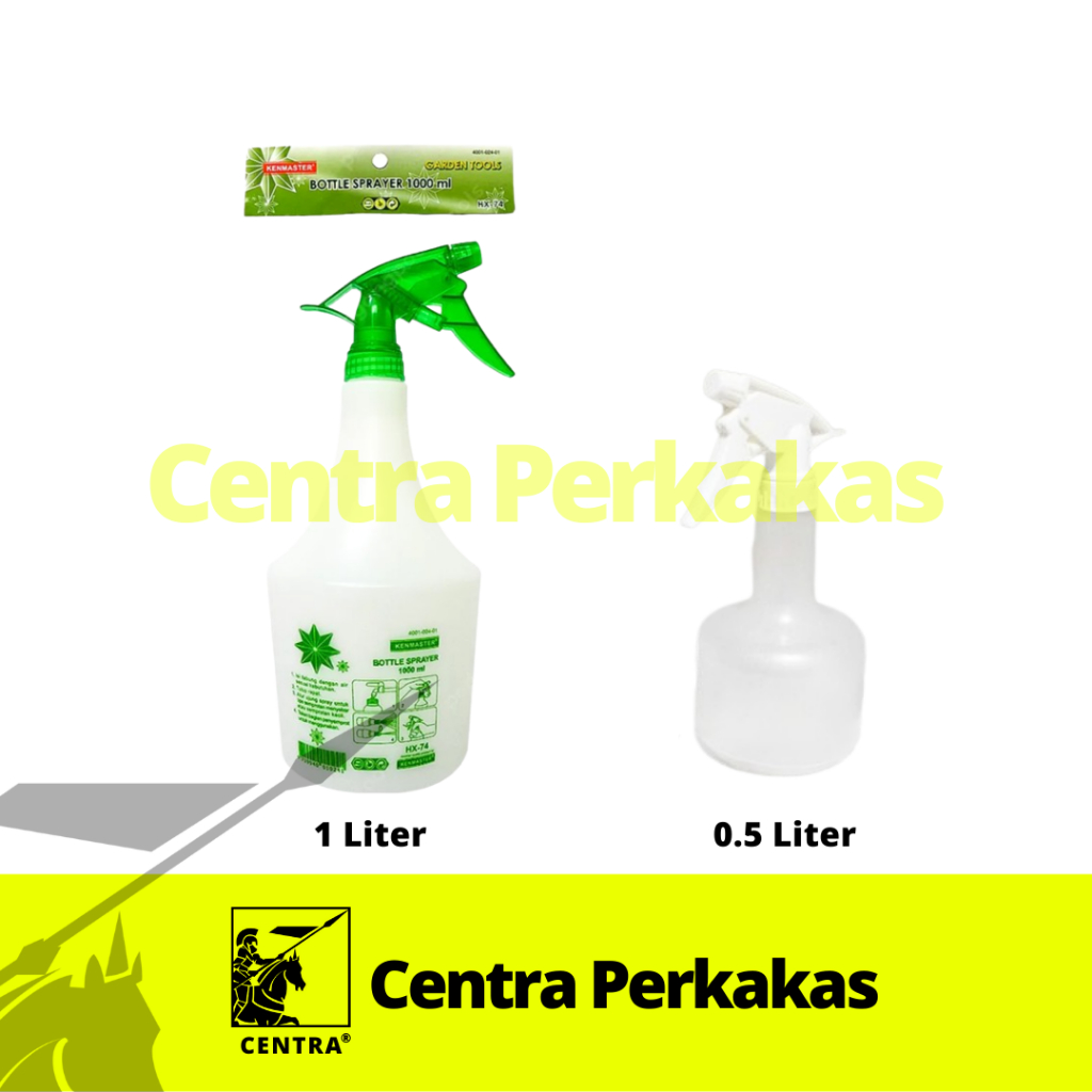 Jual Botol Sprayer Semprotan Air 1 Liter & 0.5 Liter | Shopee Indonesia