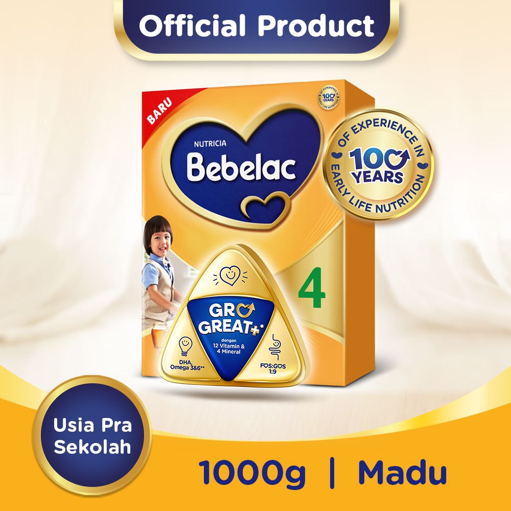 Jual Bebelac 4 1kg - Susu Pertumbuhan Anak Usia 3 - 6 Tahun | Shopee ...