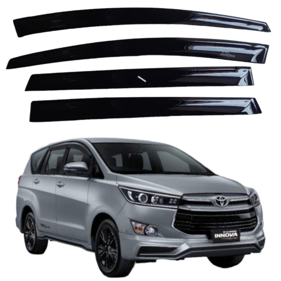 Jual Talang Air Slim Side Visor Toyota Innova Reborn 2016 Up fullset ...