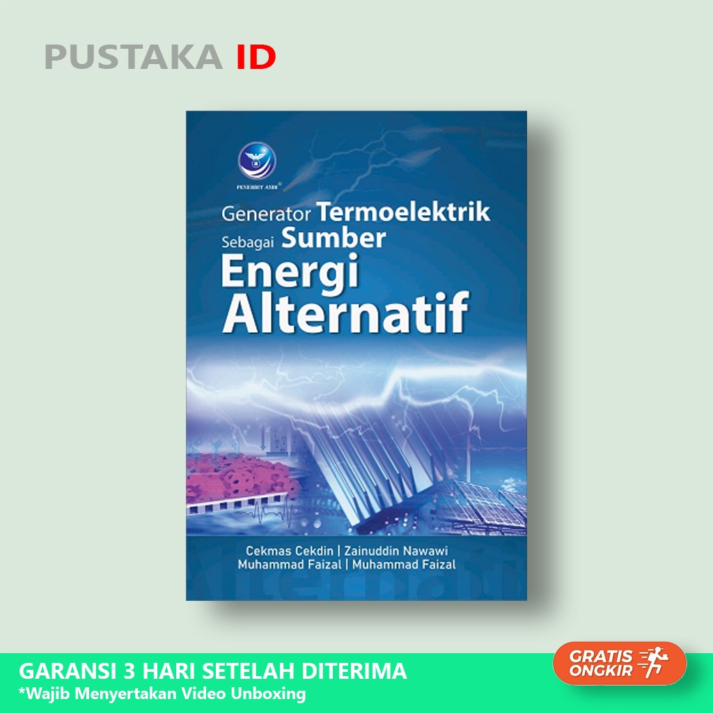 Jual Buku Generator termoelektrik sebagai sumber energi alternatif - Original | Shopee Indonesia