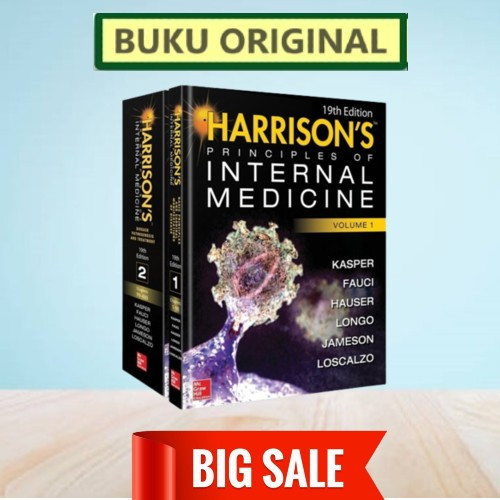 Jual HARRISON PRINCIPLES OF INTERNAL MEDICINE 19ED / 19th EDITION ...