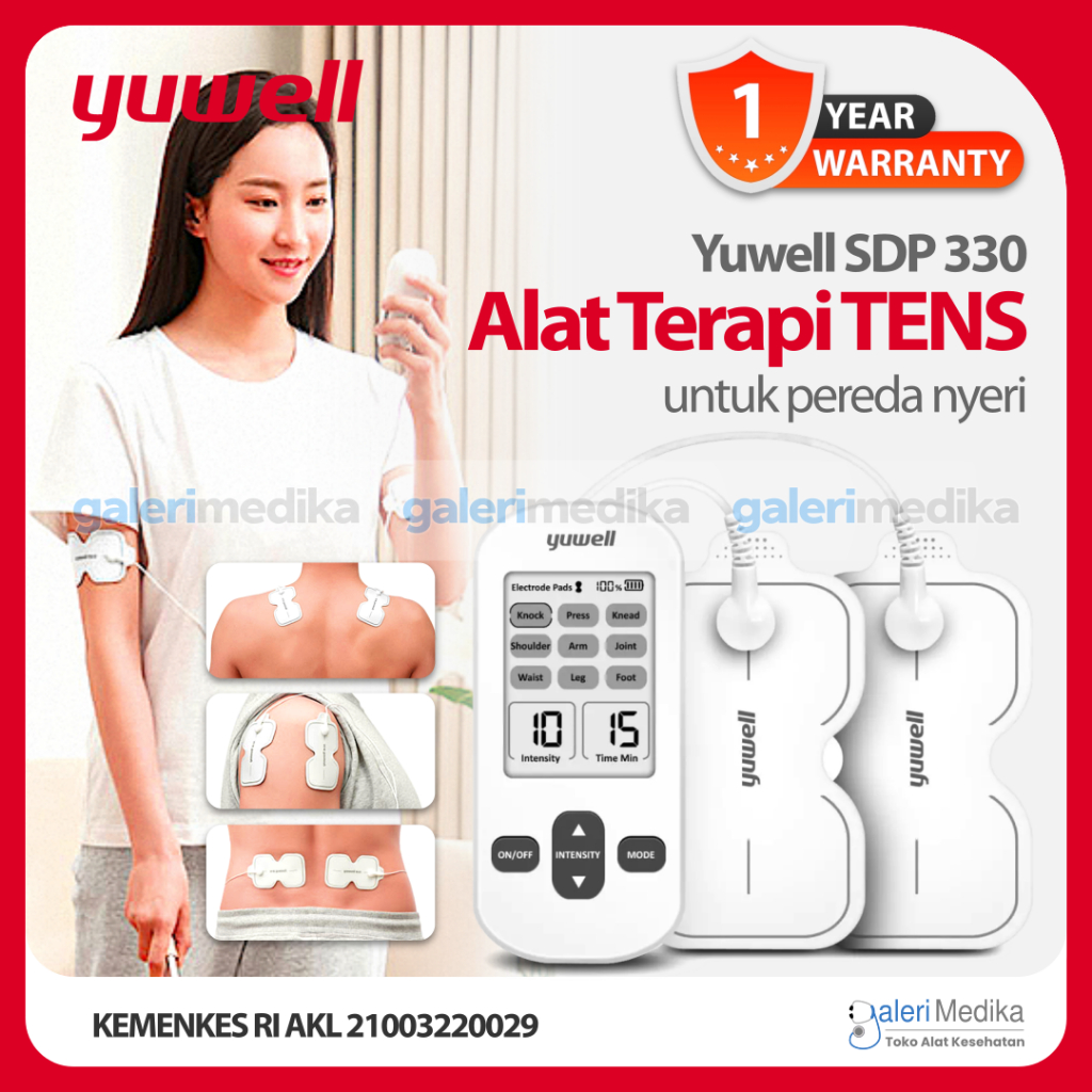 Jual Alat Terapi TENS Yuwell SDP 330 Pijat Elektrik - Mengurangi Rasa ...