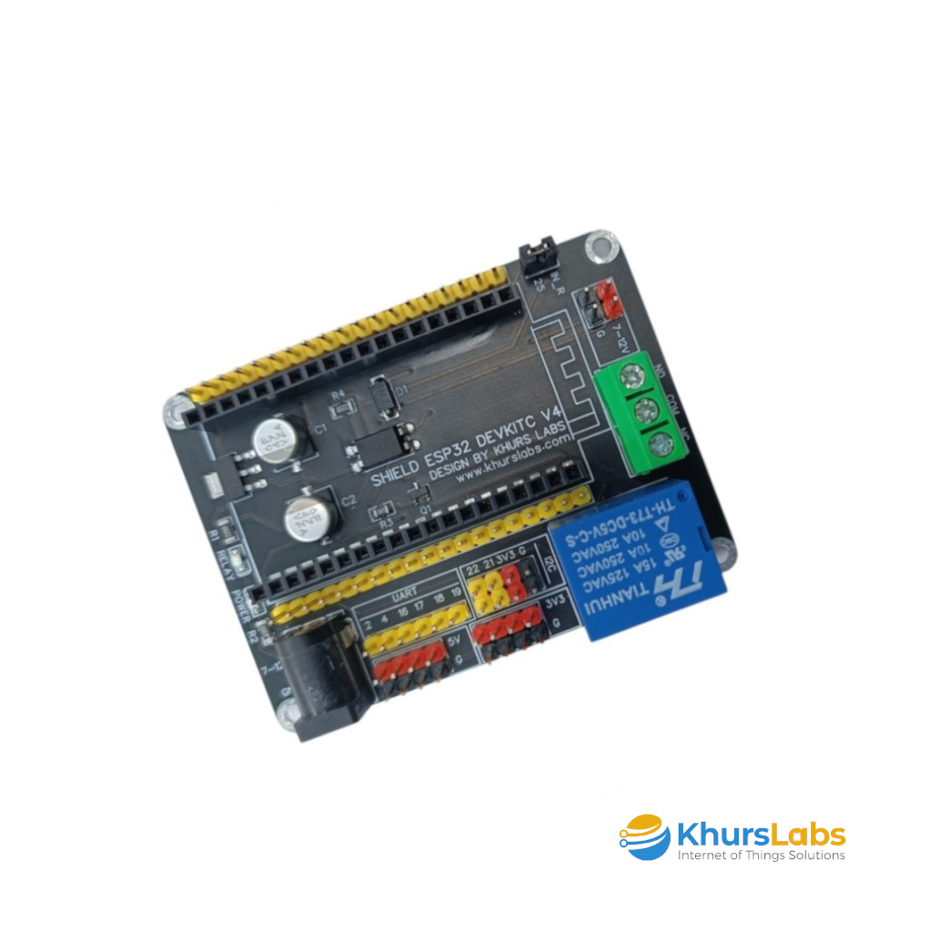 Jual IO Expansion Shield ESP32 WROOM DevkitC V4 38 Pin + Relay High ...