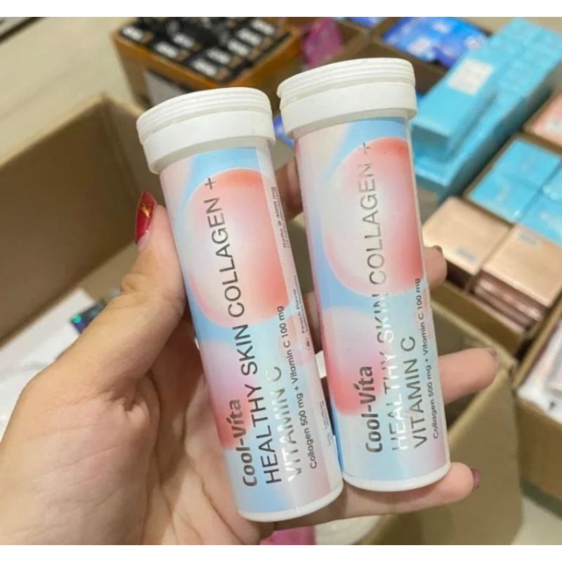 Jual Coolvita Healthy Skin Collagen + Vitamin C (Collagen 500mg ... Jual Coolvita Healthy Skin Collagen + Vitamin C (Collagen 500mg ...