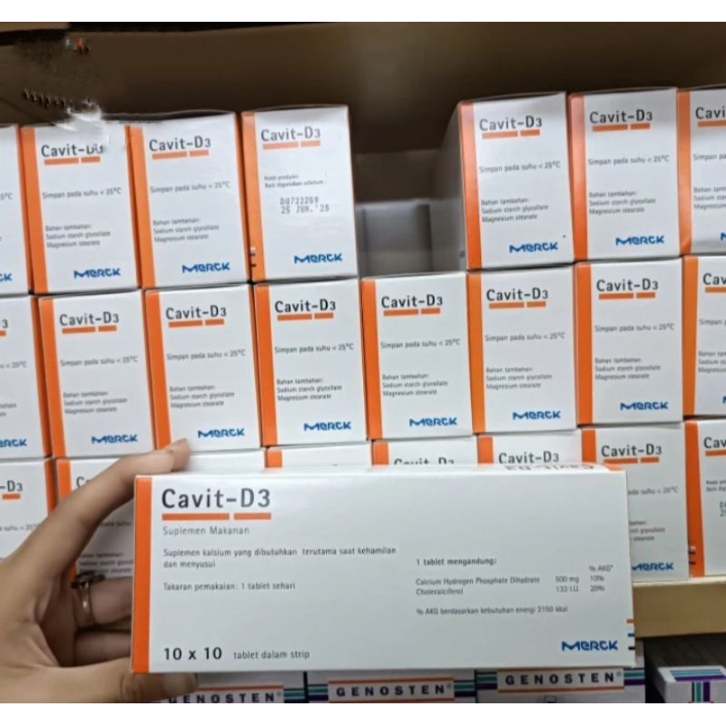Jual Cavit d3 Box 100 tablet | Shopee Indonesia