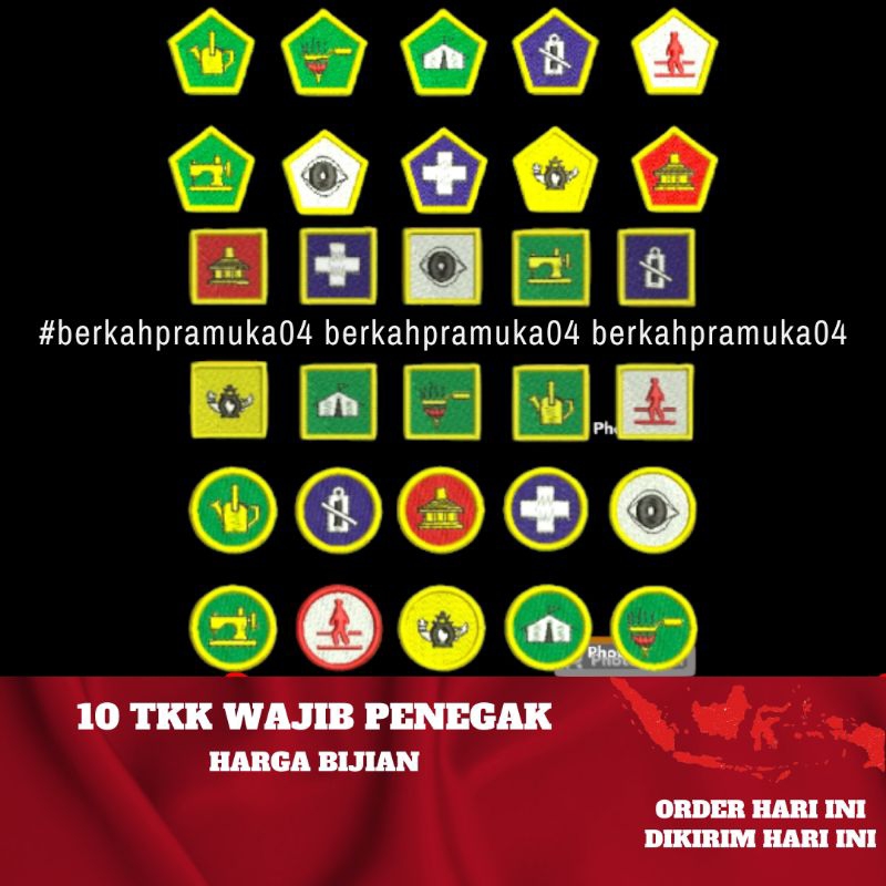 Jual Tkk Wajib SMA Lengkap / Tkk Wajib Penegak Purwa Madya Utama (Bijian) | Shopee Indonesia