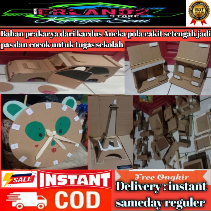Jual bahan prakarya setengah jadi pola rakit aneka model | Shopee Indonesia