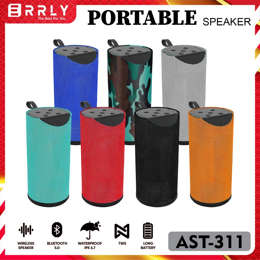 Jual Speaker Bluetooth Wireless ERRLY AST311 Speker Portable AST-311 + Stand Hp | Shopee Indonesia
