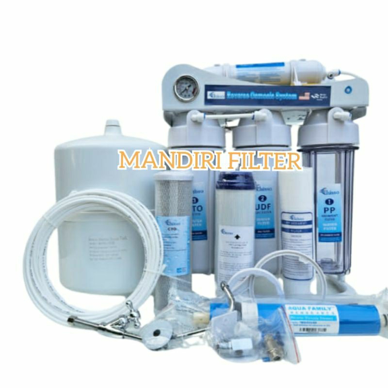 Jual Mesin RO Chisso 100 Gpd / Mesin Reverse Osmosis 6 Step Filter Air ...