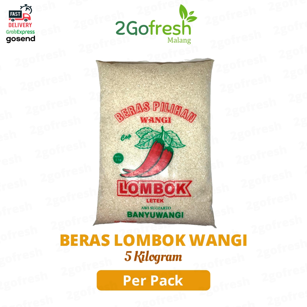 Jual Beras Lombok Wangi 5 Kg Sembako - Rempah Sayur Sayuran & Buah ...