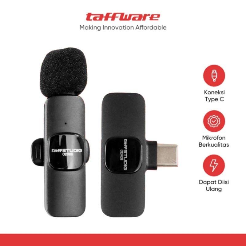 Jual PROMO!! Mikrofon Nirkabel Lavalier Mic Portabel Audio Video ...