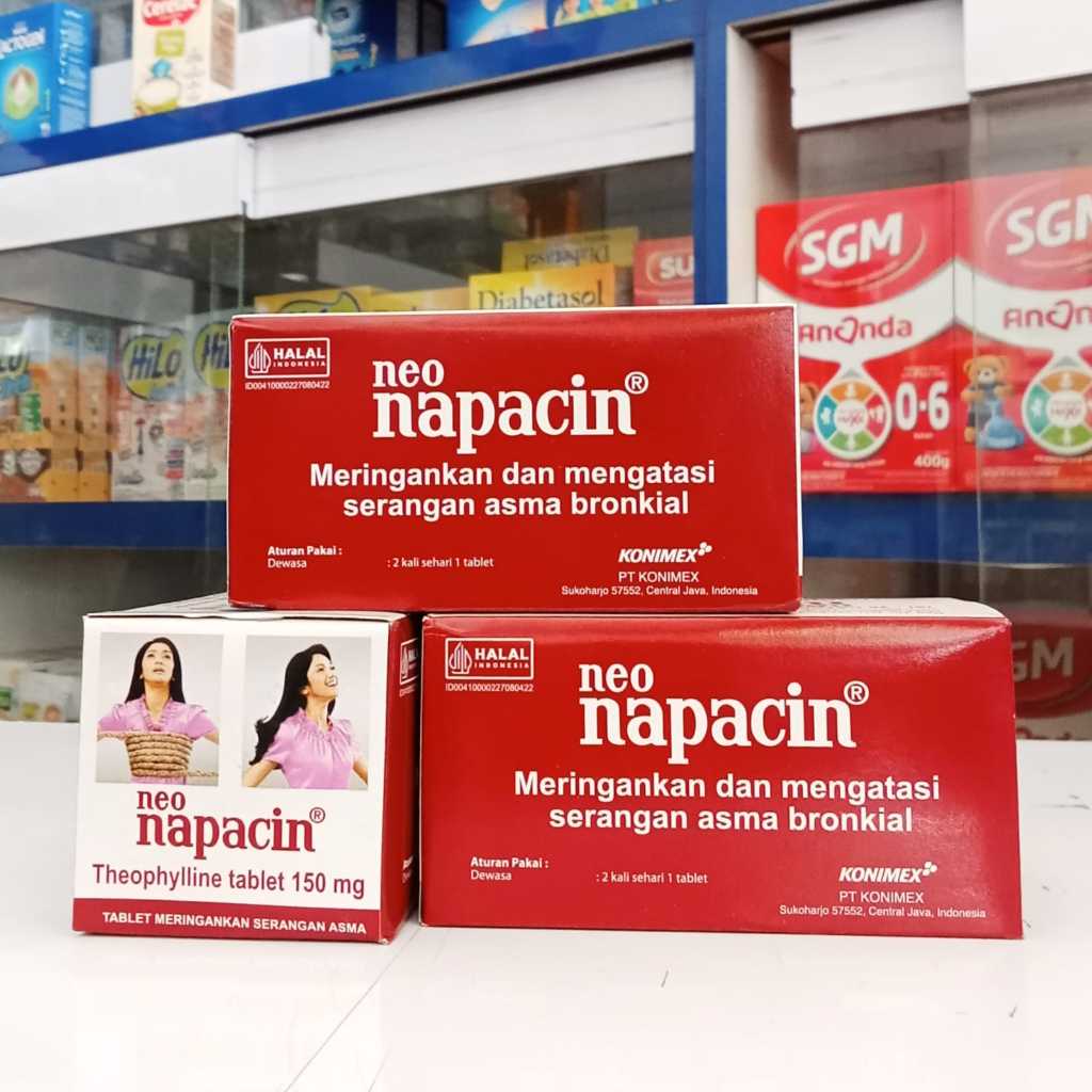 Jual NEO NAPACIN 1 box isi 25 strip | Shopee Indonesia