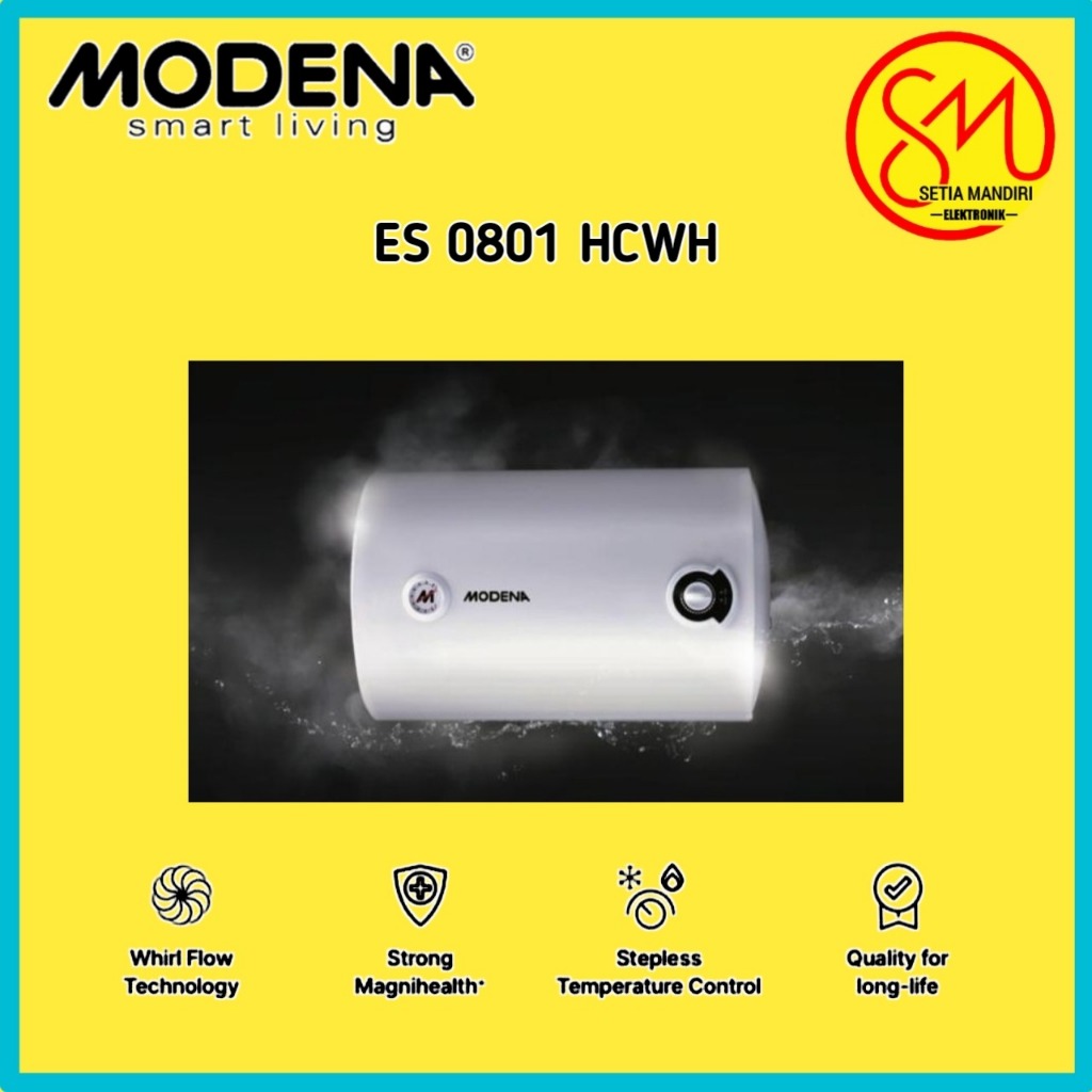 Jual MODENA ES 0801 HCWH 80L Water Heater Tangki Storage Pemanas Air ...