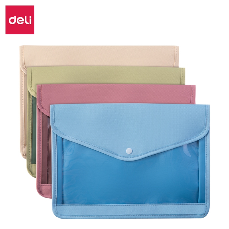 Jual Deli Tas Folder Dokumen / Map Folder 33 cm Kapasitas Besar BA110 ...