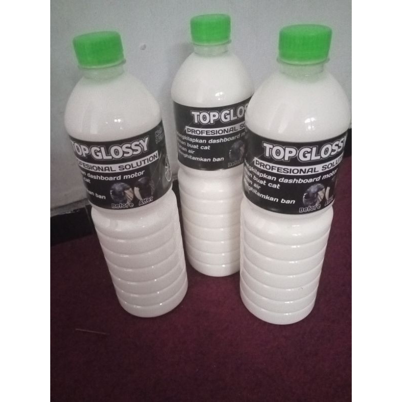 Jual silicon motor/pengkilap bodi motor, penghitam ban motor 1 liter ...