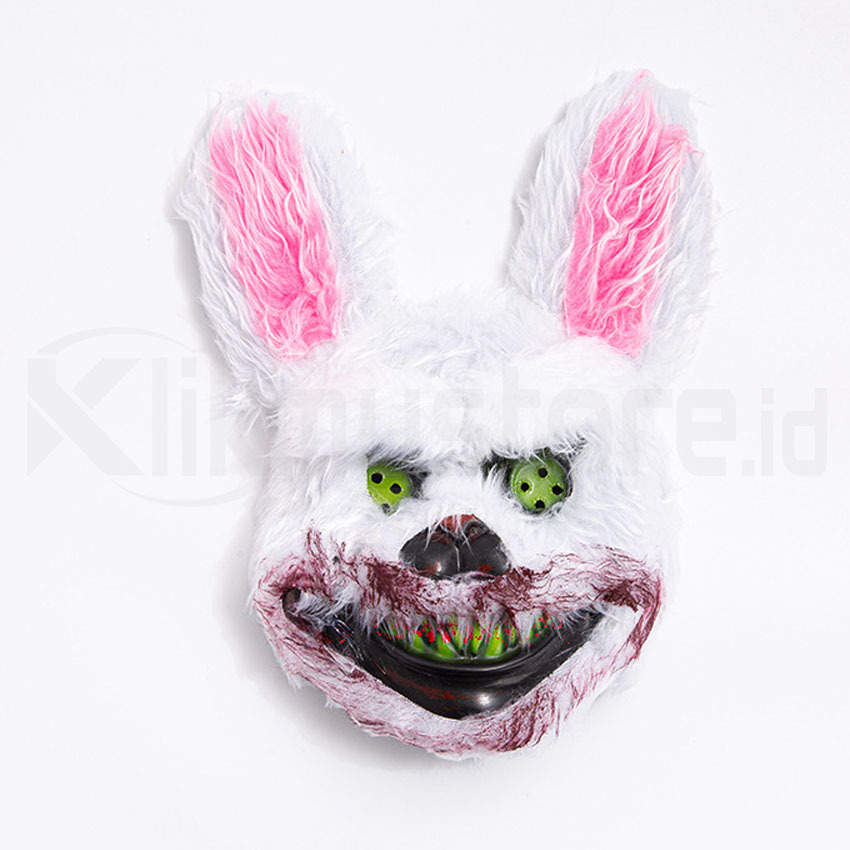 Jual Topeng Bloody Rabbit Beruang Kelinci Scary Mask Pesta Halloween ...