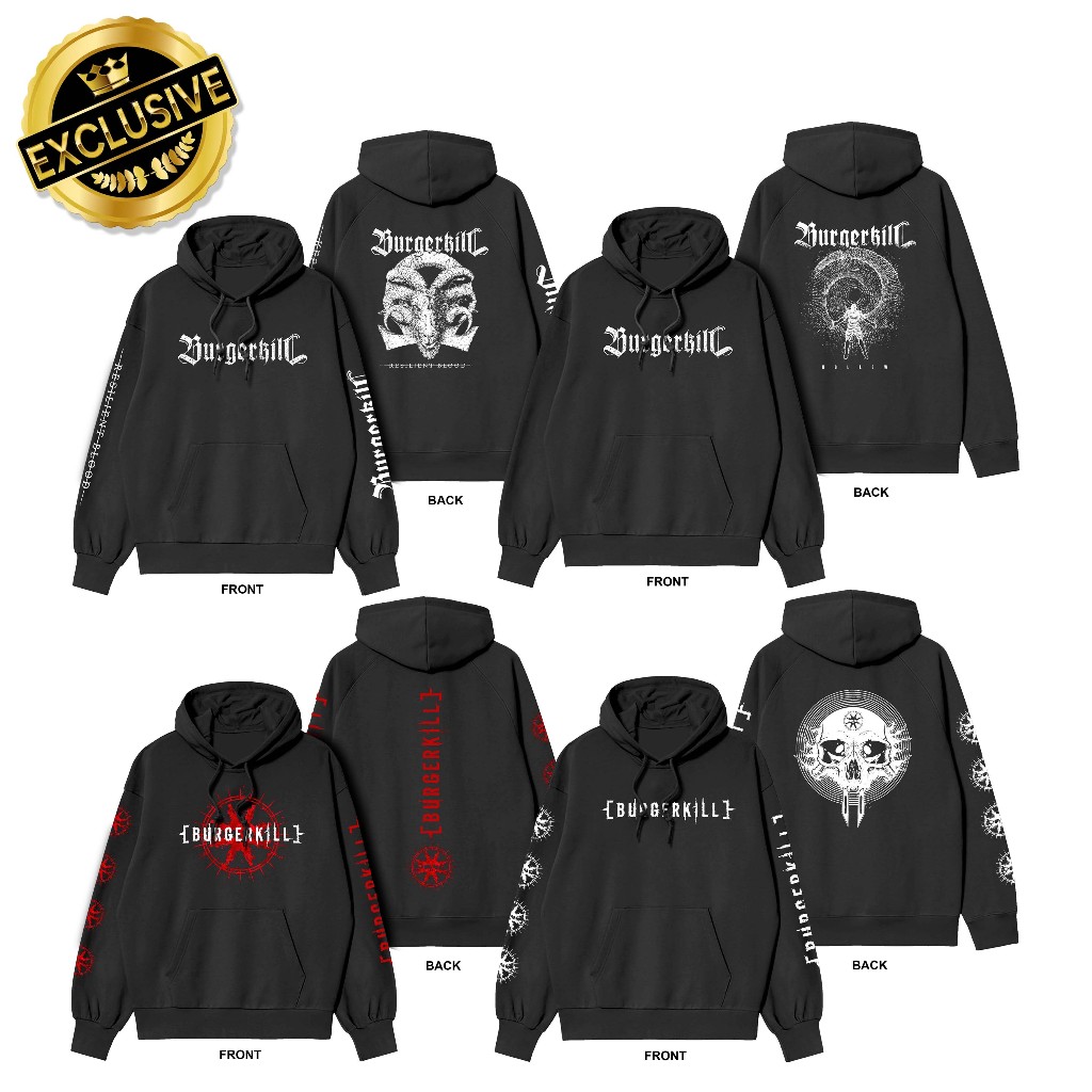 Jual HOODIE BURGERKILL - FREE STICKER | Shopee Indonesia