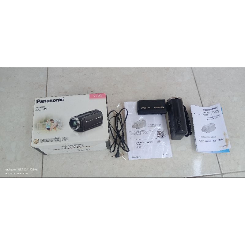 Jual handycam panasonic hc-v180 | Shopee Indonesia