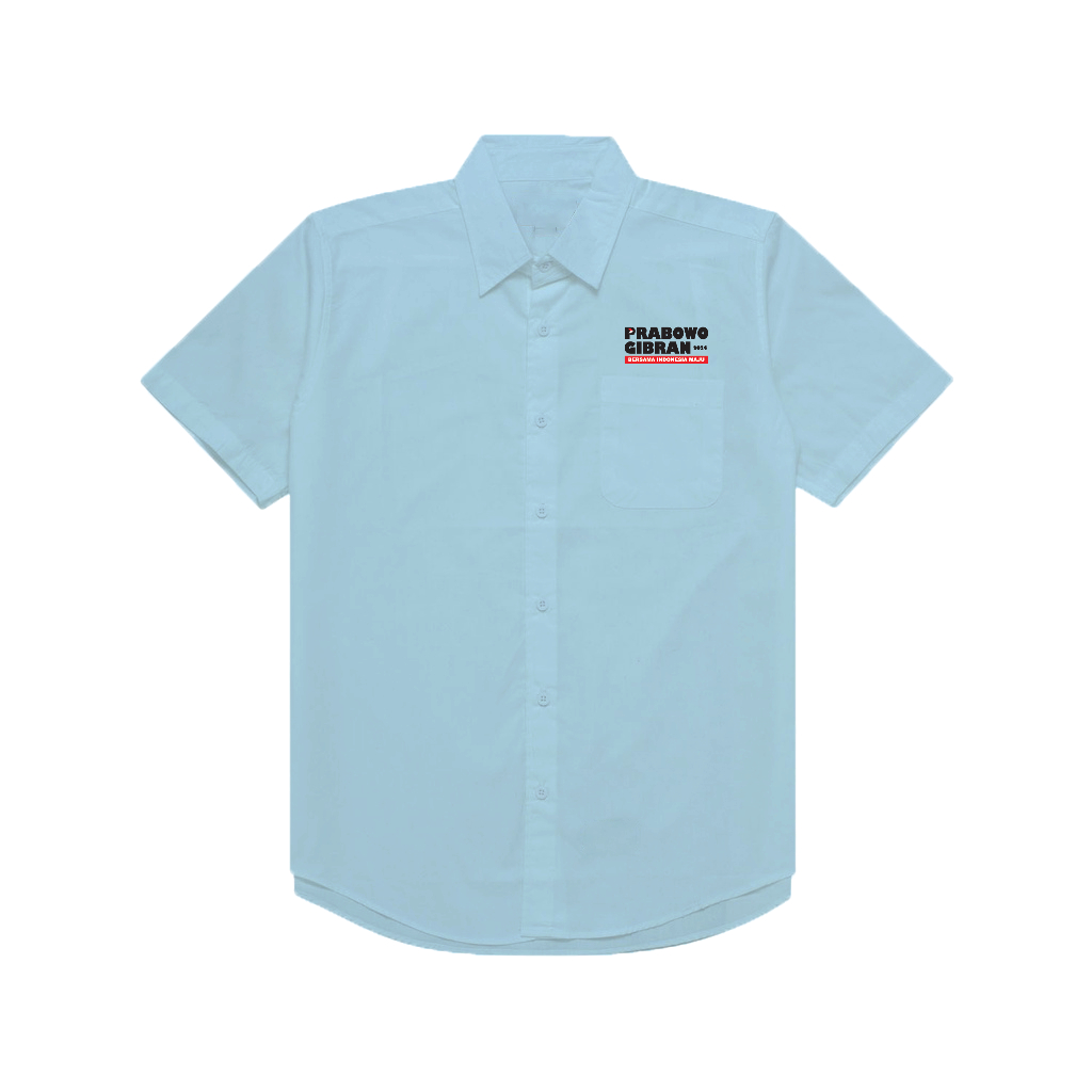 Jual Kemeja Kampanye Prabowo Gibran Lengan Pendek 2024 | Shopee Indonesia