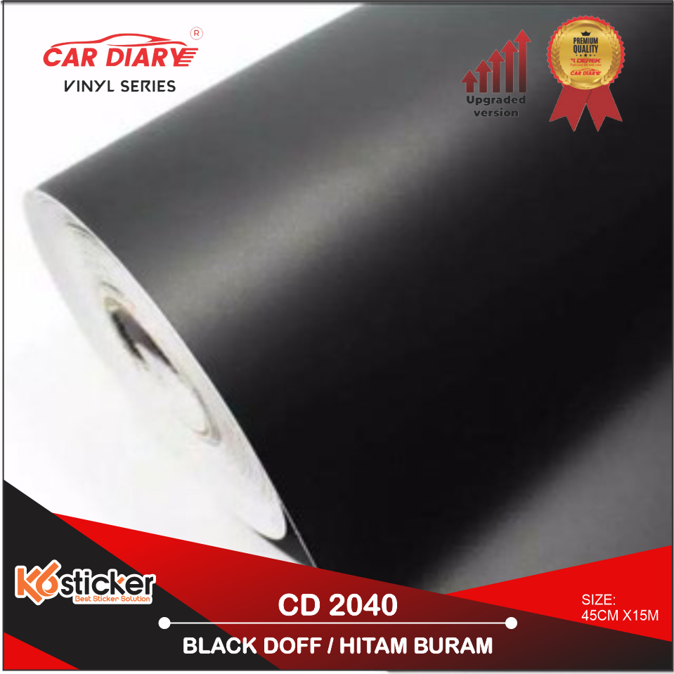 Jual Stiker Hitam doff bisa buat background aquarium atau motor ...