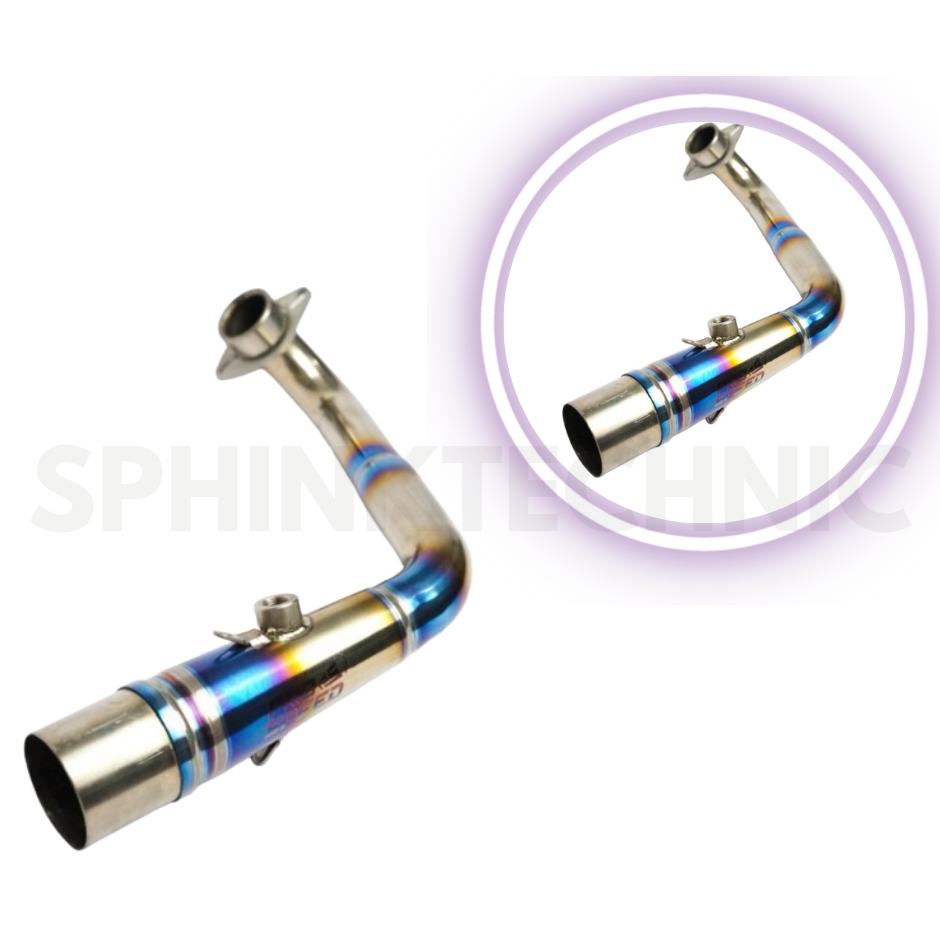 Jual Header Leher Pipa Knalpot Akrapovic Stainless Titanium Xmax 250/ ...