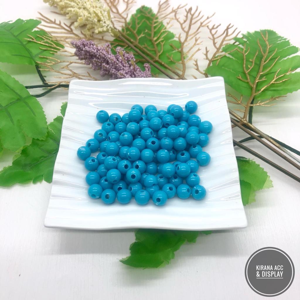 Jual 450 gr Manik Mote Kapur Dof Bulat 6mm | Shopee Indonesia