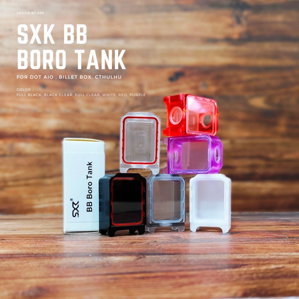 Jual SXK Boro Tank for Billet Box, Cthulhu, Pulse Aio - Empty Boro Tank ...