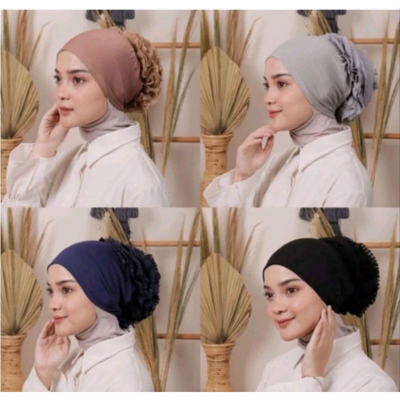 Jual Ciput turki/inner hijab turki cepol | Shopee Indonesia