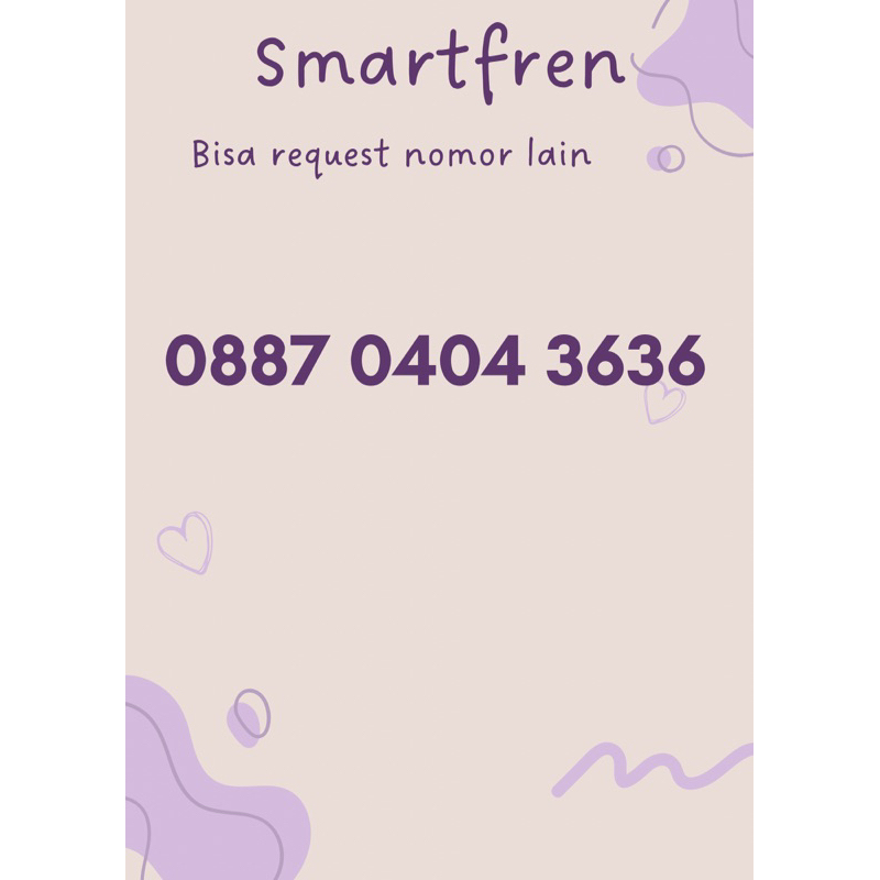 Jual smartfren nomor cantik sesuai request | Shopee Indonesia