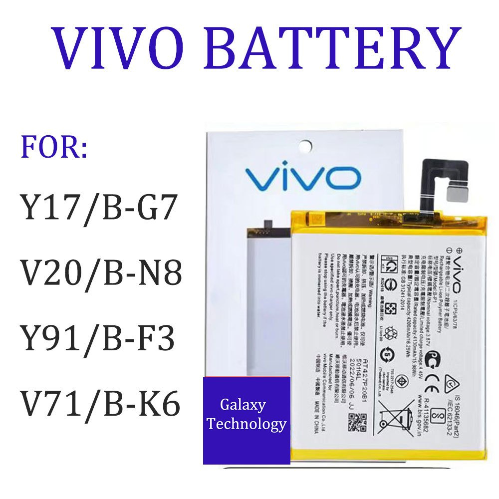 Jual Battery Batre untuk Vivo B-G7/B-N8/B-F3/B-K6 New dan Berkualitas ...