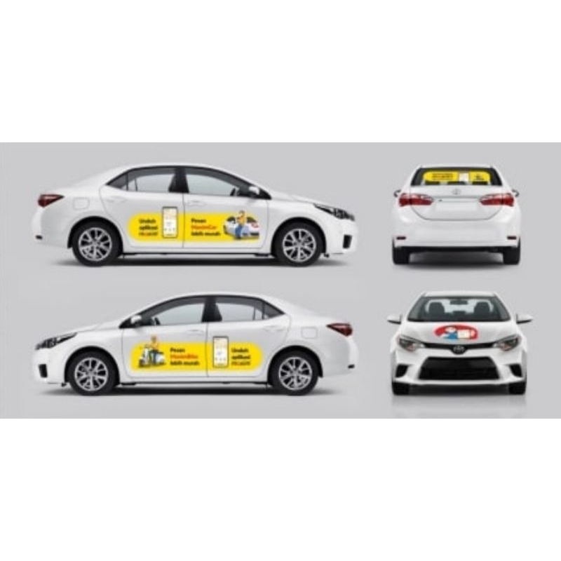 Jual STIKER FULL BRANDING PRIORITAS RESMI MAXIM | Shopee Indonesia