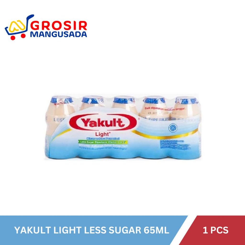 Jual Yakult Minuman Fermentasi Light Less Sugar | Shopee Indonesia