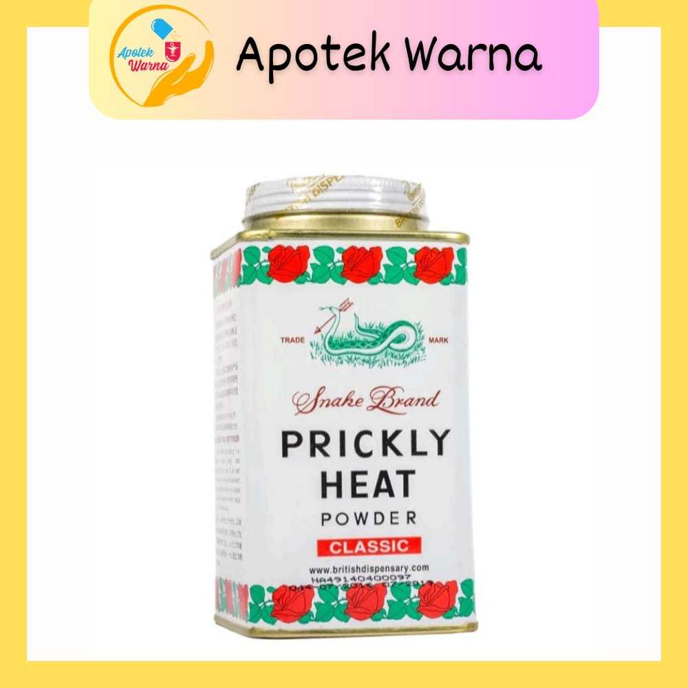 Jual SNAKE BRAND PRICKLY HEAT POWDER CLASSIC 150g | Shopee Indonesia