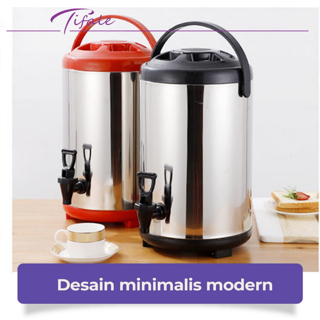 Jual Tifale Termos Air Milk Tea Bucket Water 8 10 12 Liter / Dispenser ...