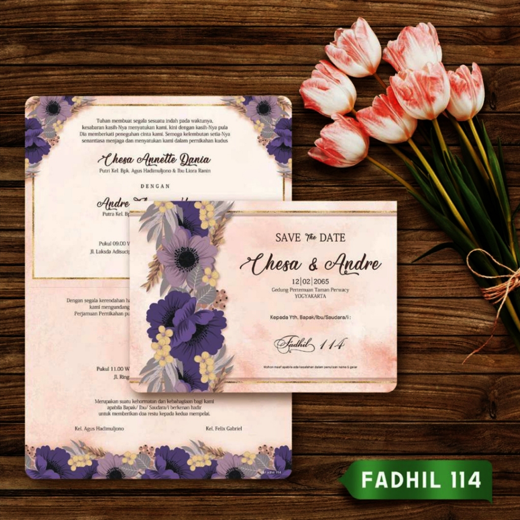 Jual Blangko Undangan Fadhil 114 | Blangko Undangan | Undangan Murah ...