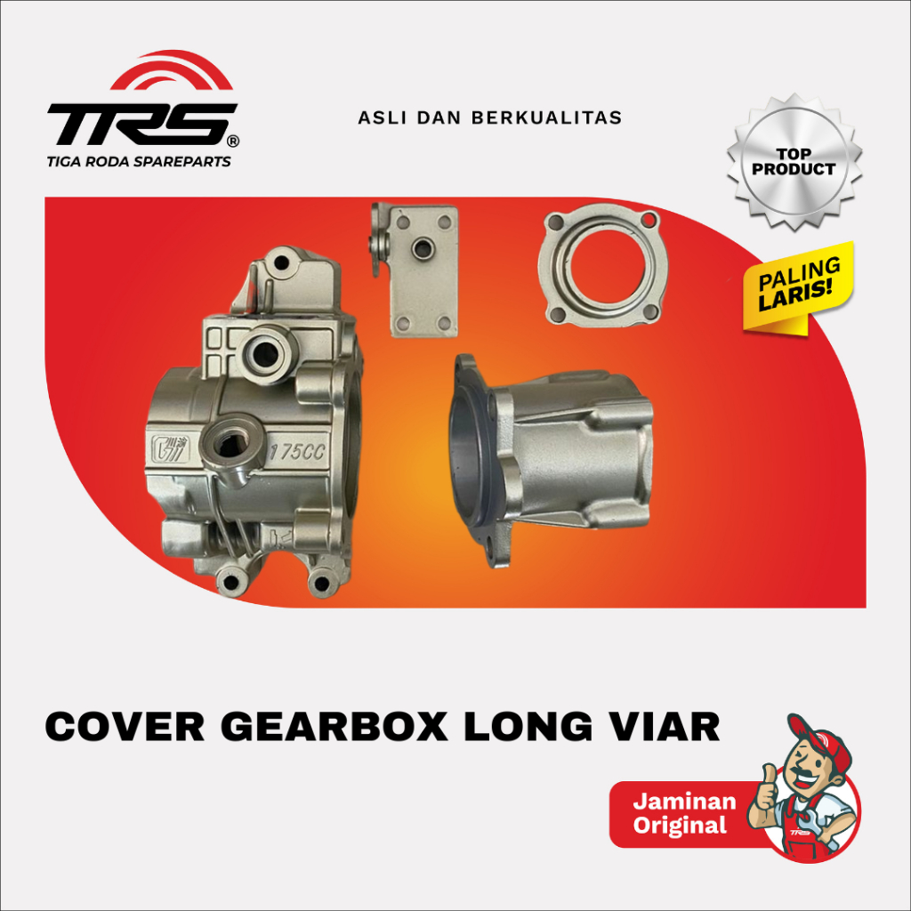 Jual TRS Cover Rumah Gearbox Gear Box Long Viar Karya Tipe Panjang 150L ...