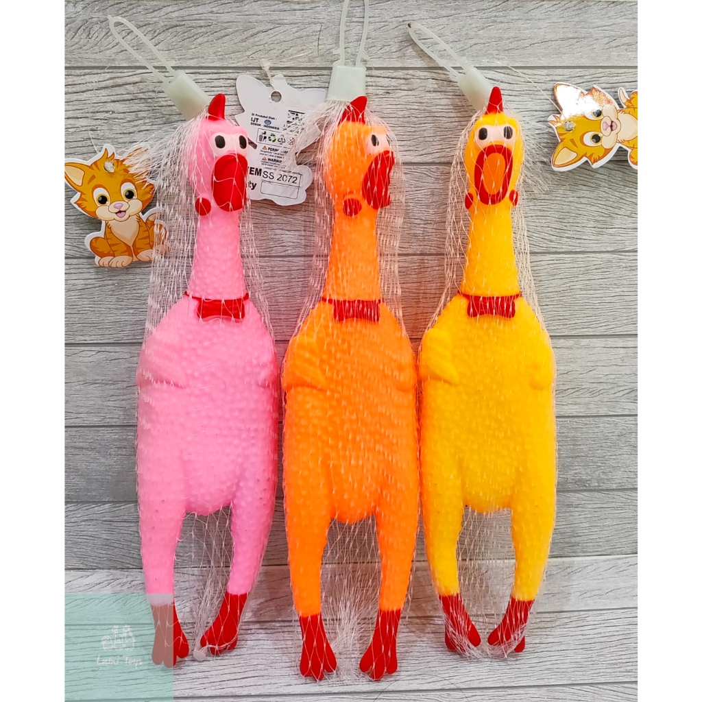 Jual Mainan Anak Chicken Scream Toy Ayam Bunyi Berteriak Besar SS2072 ...
