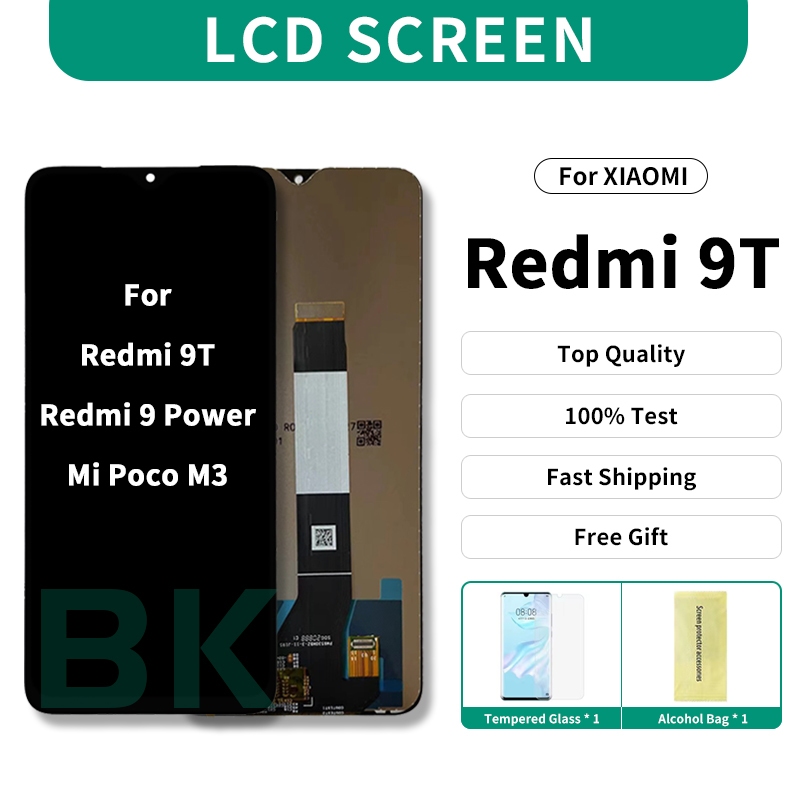 Jual Original LCD TOUCHSCREEN Xiaomi Redmi 9T Redmi 9 Power Poco M3 ...