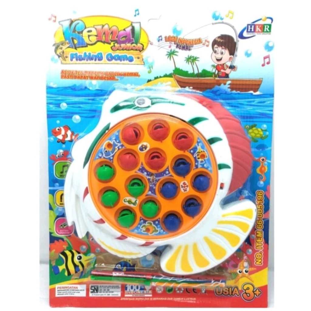 Jual Pancingan Ikan 66 0051 196 /Fishing Game Bentuk Ikan /Mainan Anak ...