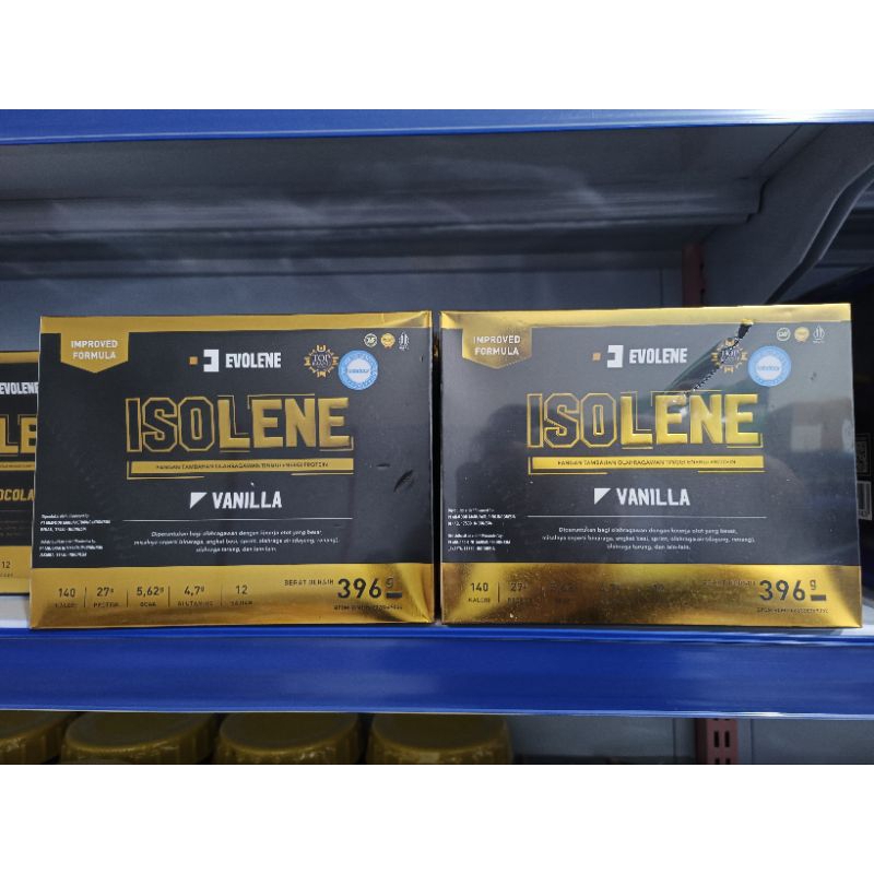 Jual ISOLENE 2 Kotak 12 Sachet (Whey Isolate) Paket 2 box EVOLENE ...