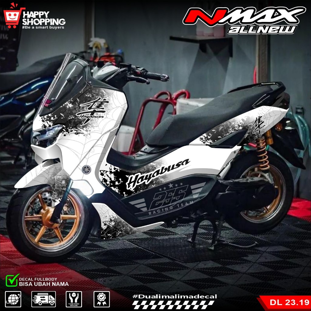Jual (COD) Decal Sticker Yamaha Nmax New 2020 2021 2022 2023 Full Body ...