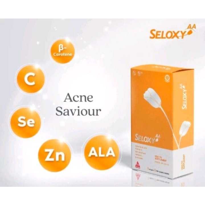 Jual Seloxy AA 30 kaplet - suplemen untuk memelihara kesehatan kulit ...