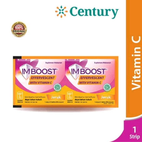 Jual Imboost Effervescent Rasa Jeruk 2 Tablet | Shopee Indonesia
