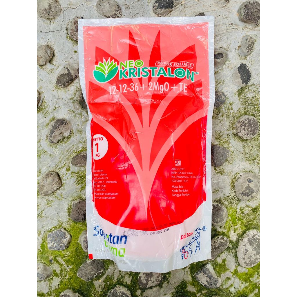 Jual pupuk NEO KRISTALON merah isi 400 gram dari PAK TANI | Shopee ...