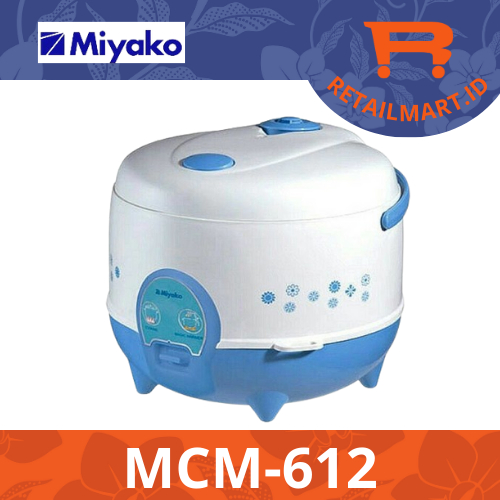 Jual MIYAKO : MCM-612 MAGIC COM / RICE COOKER 3 IN 1 PENANAK NASI ...