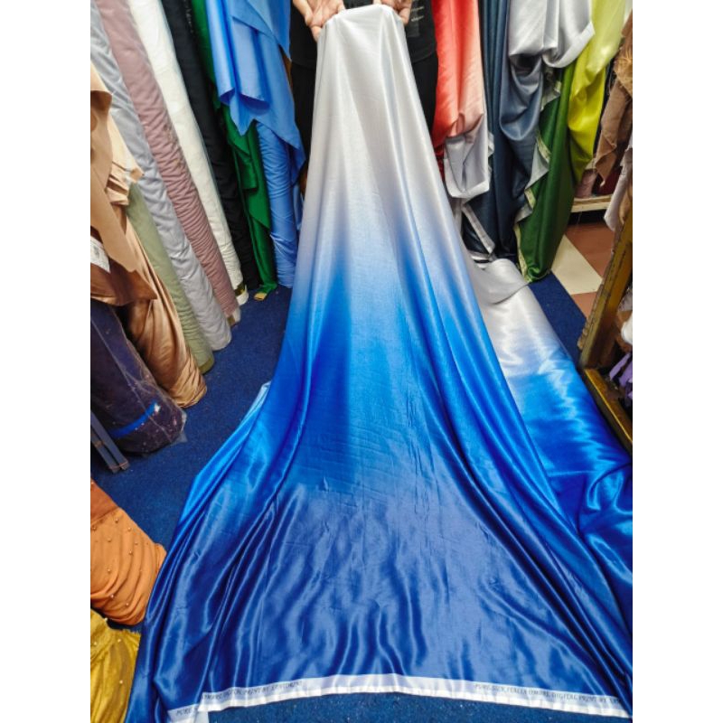 Jual Bahan Kain Santorini Gradasi Terbaru | Shopee Indonesia