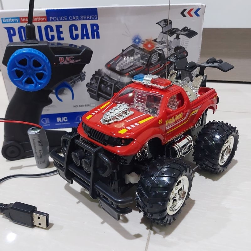 Jual MOBIL REMOTE CONTROL, RC JEEP POLICE CAR, MOBIL REMOTE POLISI ...